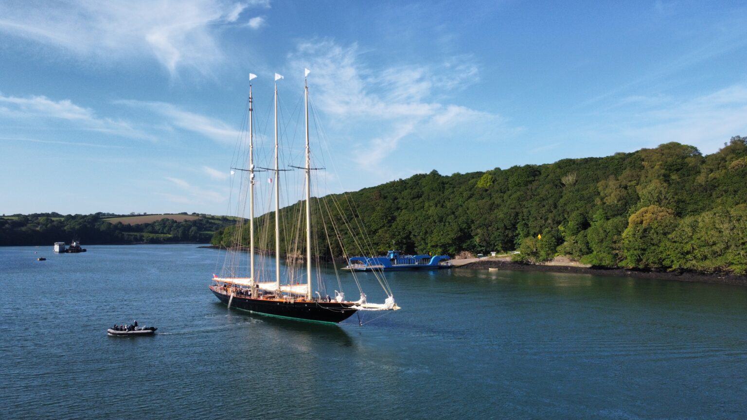 Port of Truro welcomes 'Atlantic' - Cornwall Harbours